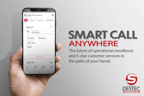 Table Call Button - Destec Solutions
